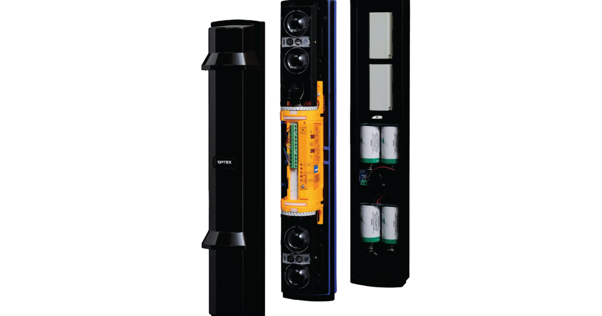 SL-350QFR Outdoor photo beam professional, 4 channel | OPTEX Europe