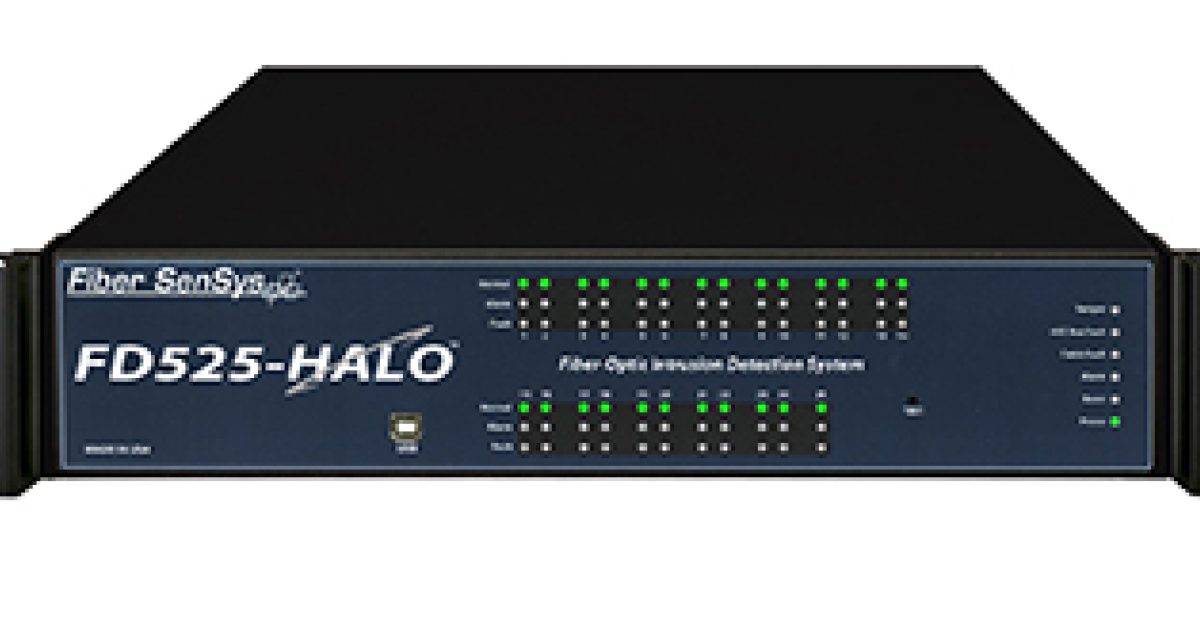 FD525-HALO Détection grillage Fiber Sensys | OPTEX Europe